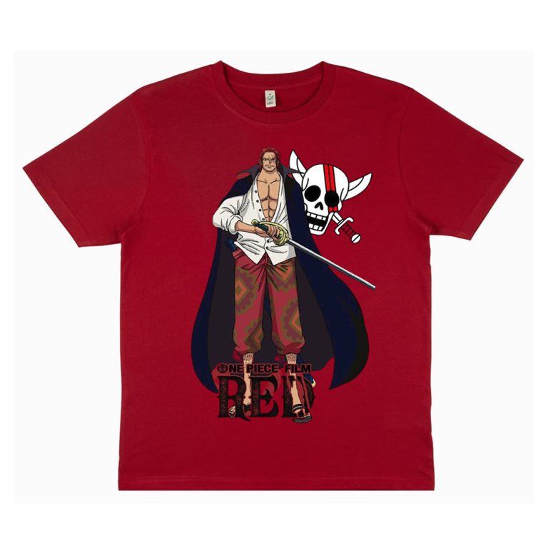 Cheap Red Haired Shanks One Piece Film Red Shirt - Wiseabe Apparels