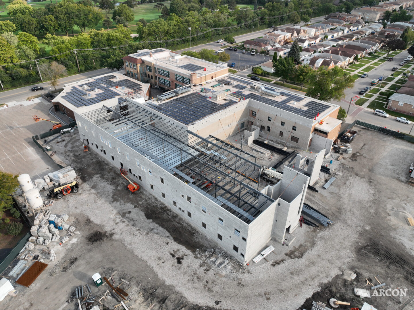 Raising the Roof at SD 86 | Union Ridge SD 86 - ARCON