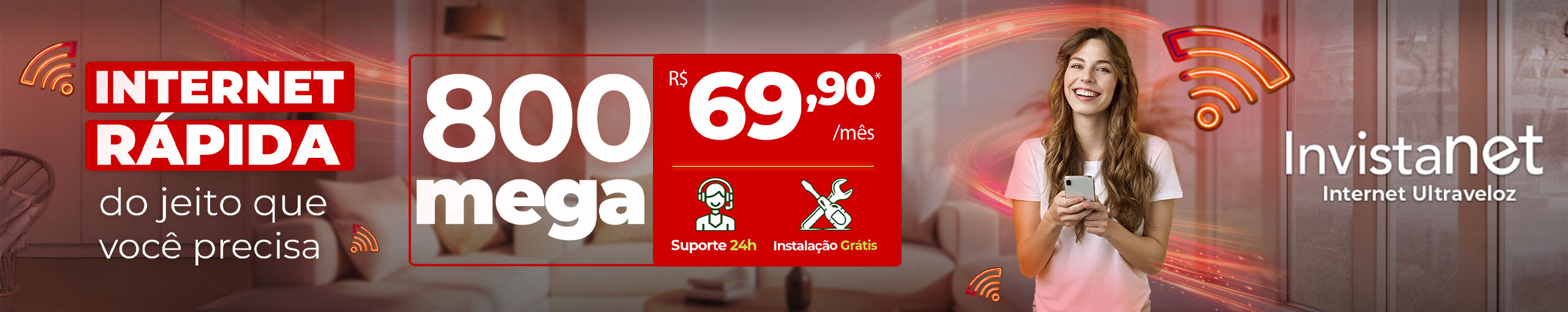 Invista Net Telecom - Viva a melhor experiência online! 💚 ️