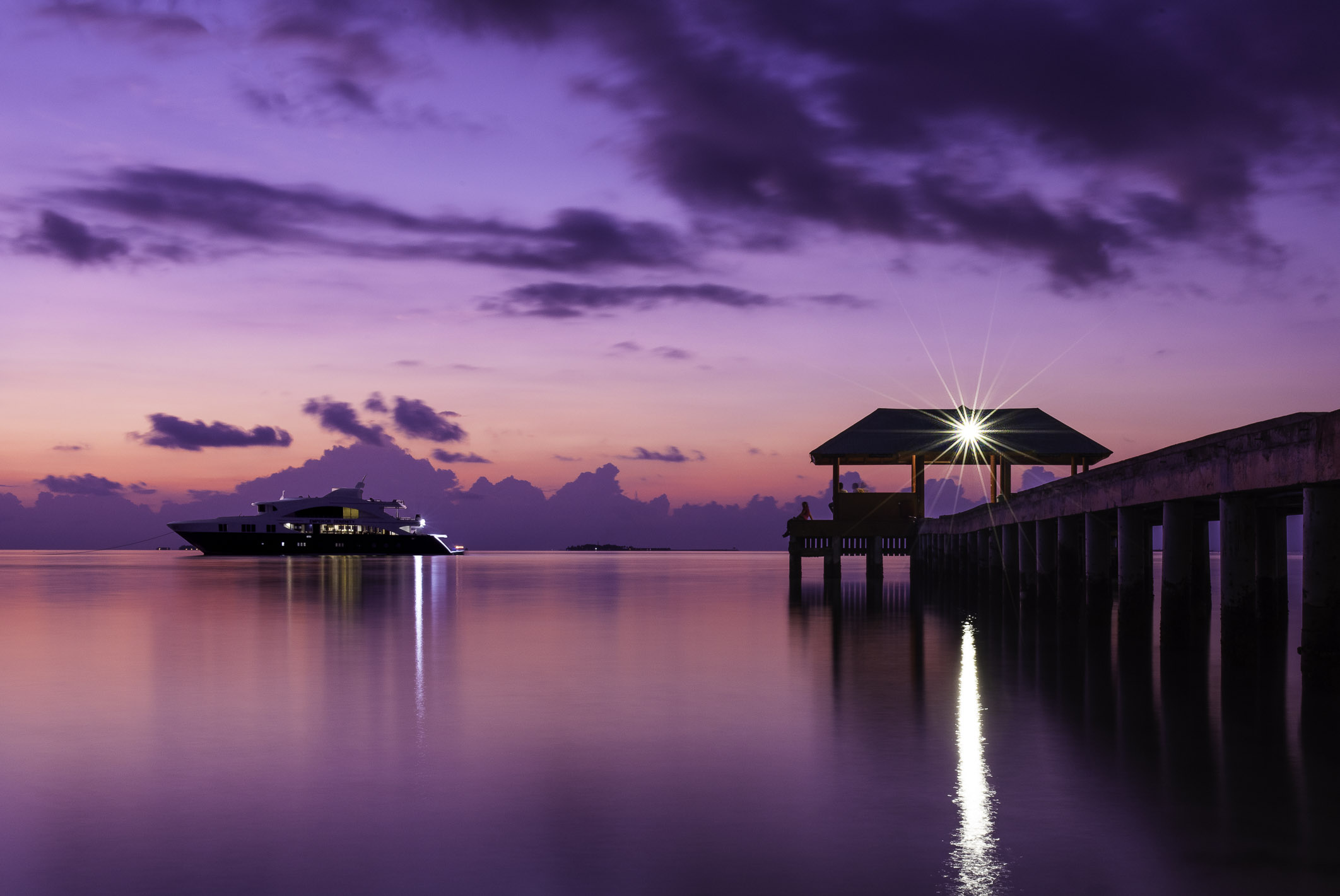 Sunset, Dhangethi, Maldives - Stanton Champion