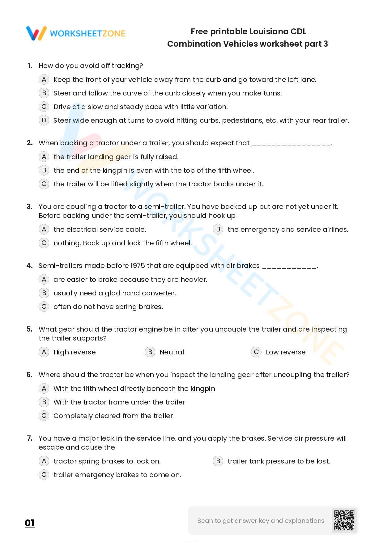 Cdl Combination Test Louisiana at Esperanza Bruns blog