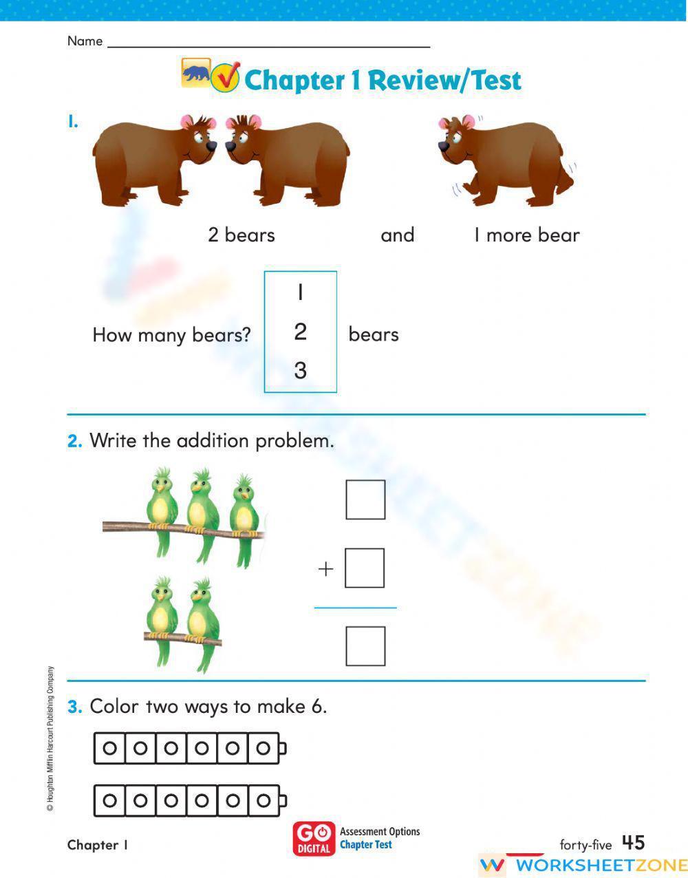 Addition Worksheet