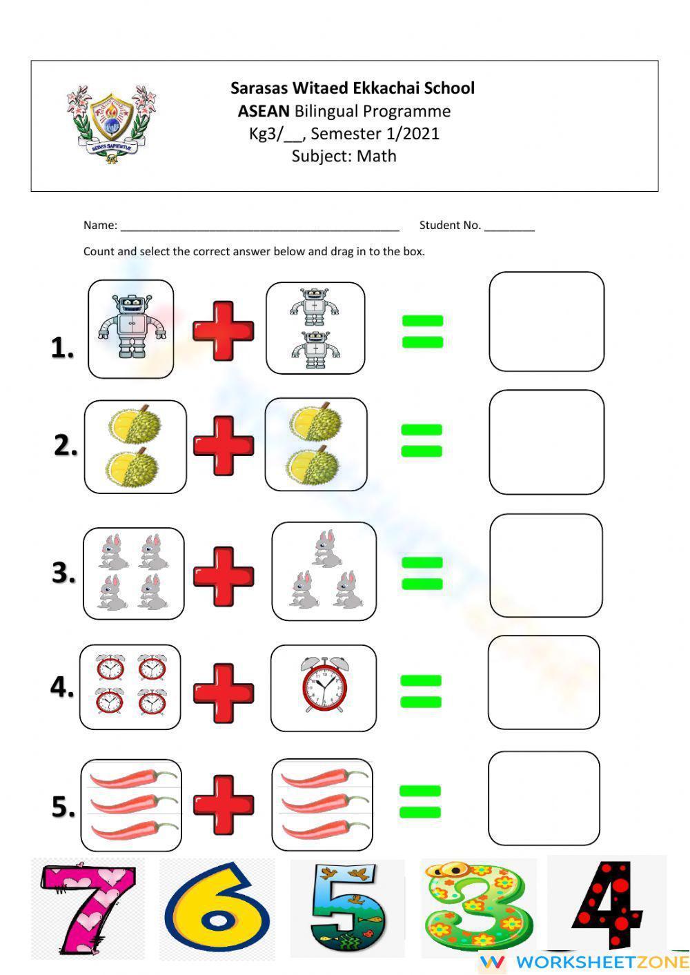 Addition Worksheet