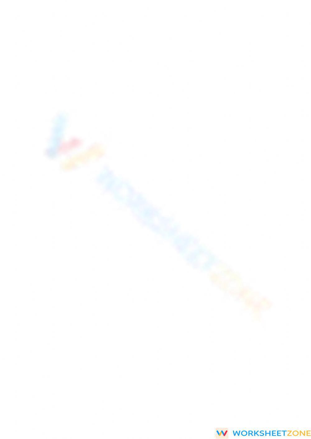 Math Practice Worksheet