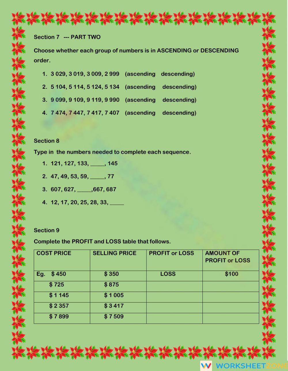 Problem Solving Worksheet