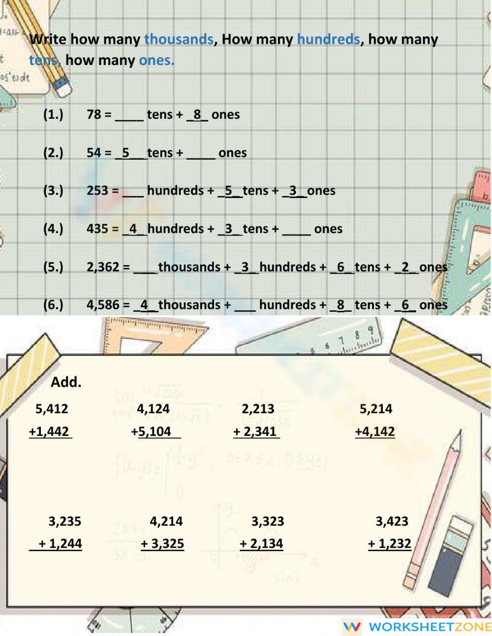 Math1027 Pace Test Worksheet