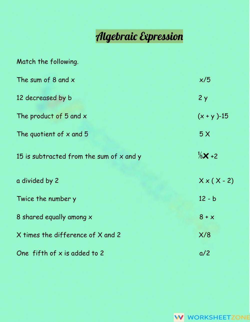 Indices Worksheet 01 Algebra Revision From Gcse Maths Tutor Indices Worksheet 01 Algebra Revision From Gcse Maths Tutor