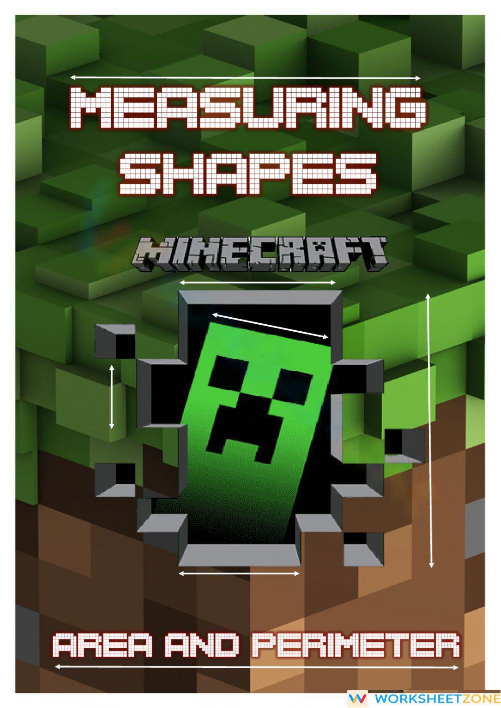 Measuring Shapes Worksheet