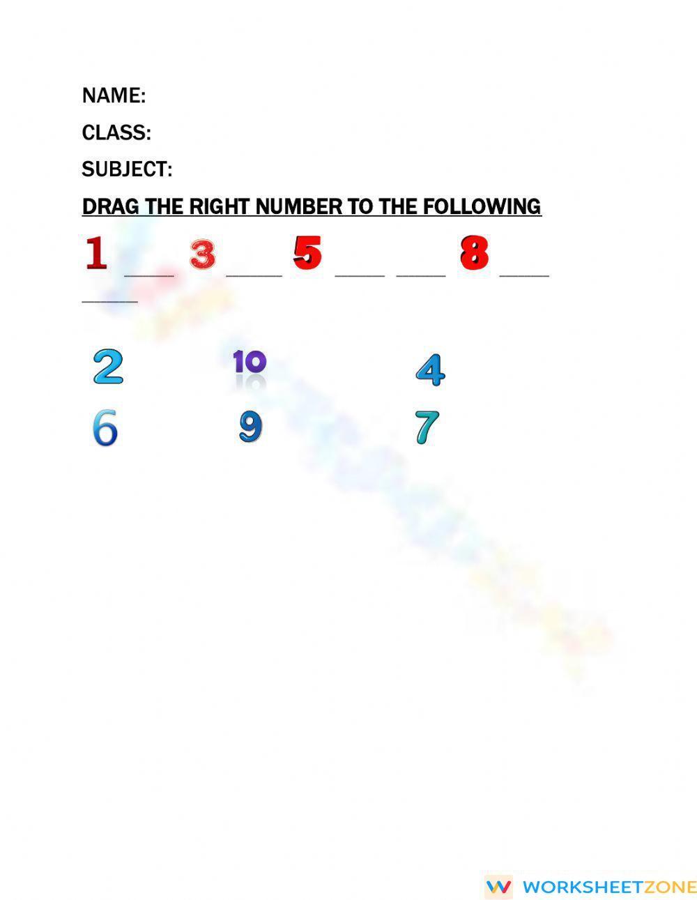 Mathematics Worksheet