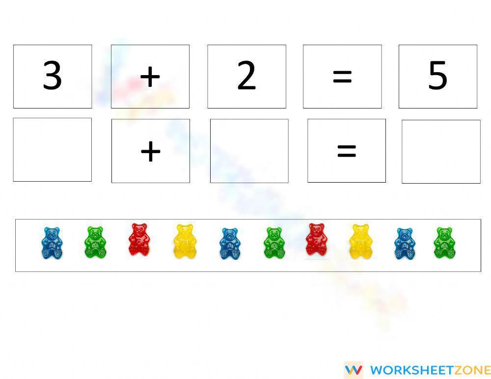 Counting With Items Worksheet