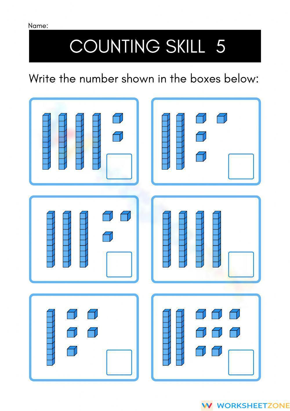 Counting By 10 Worksheet