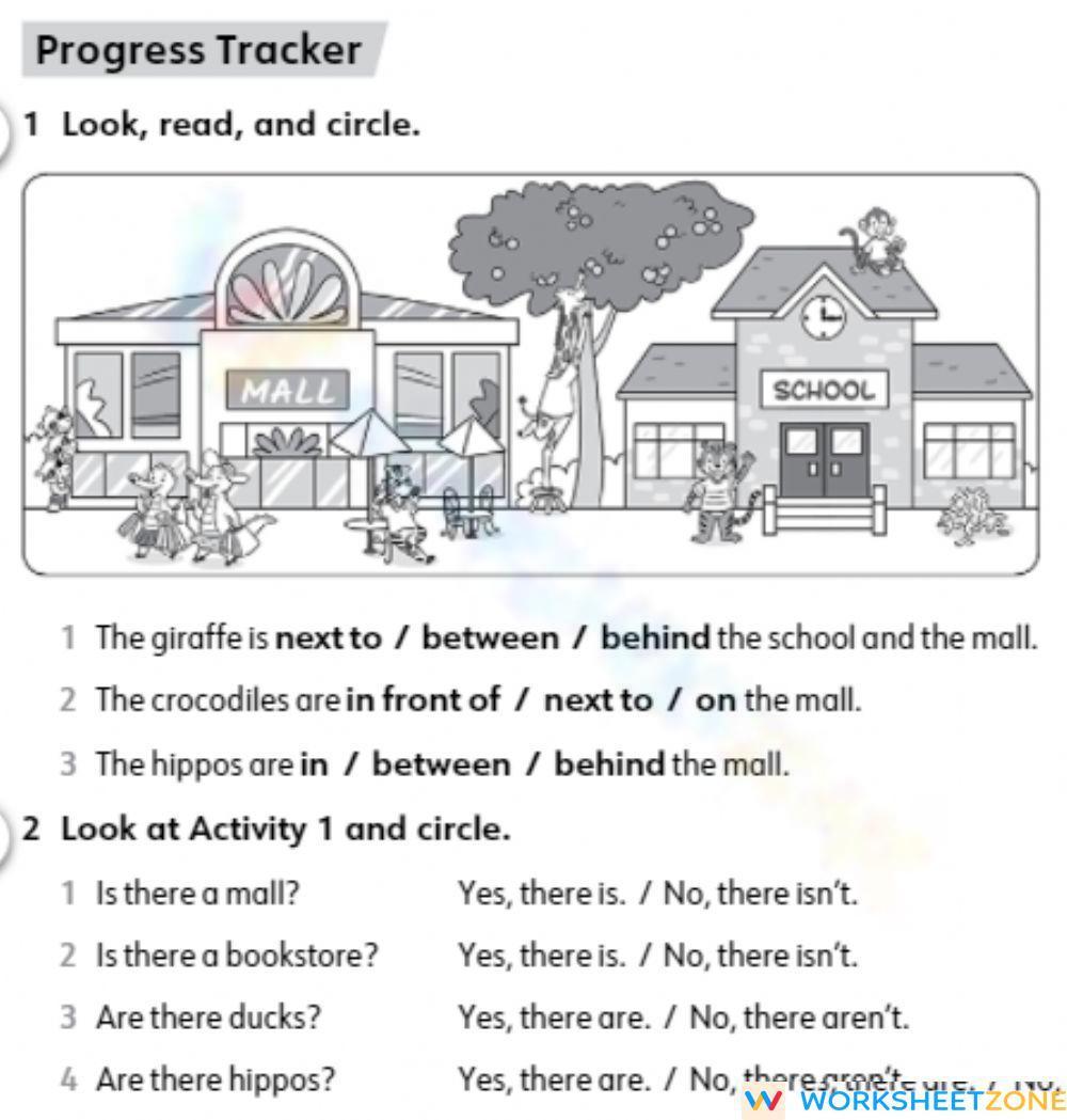 Progress Tracker Worksheet