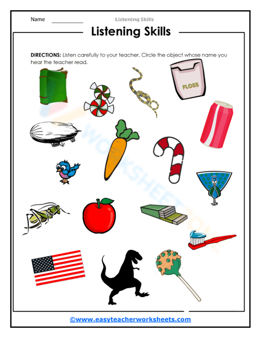 The Object Worksheet