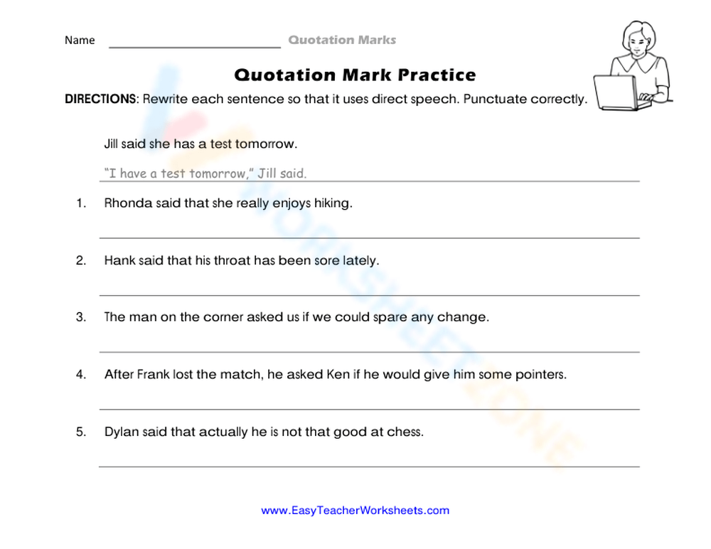 Writing Practice Worksheet