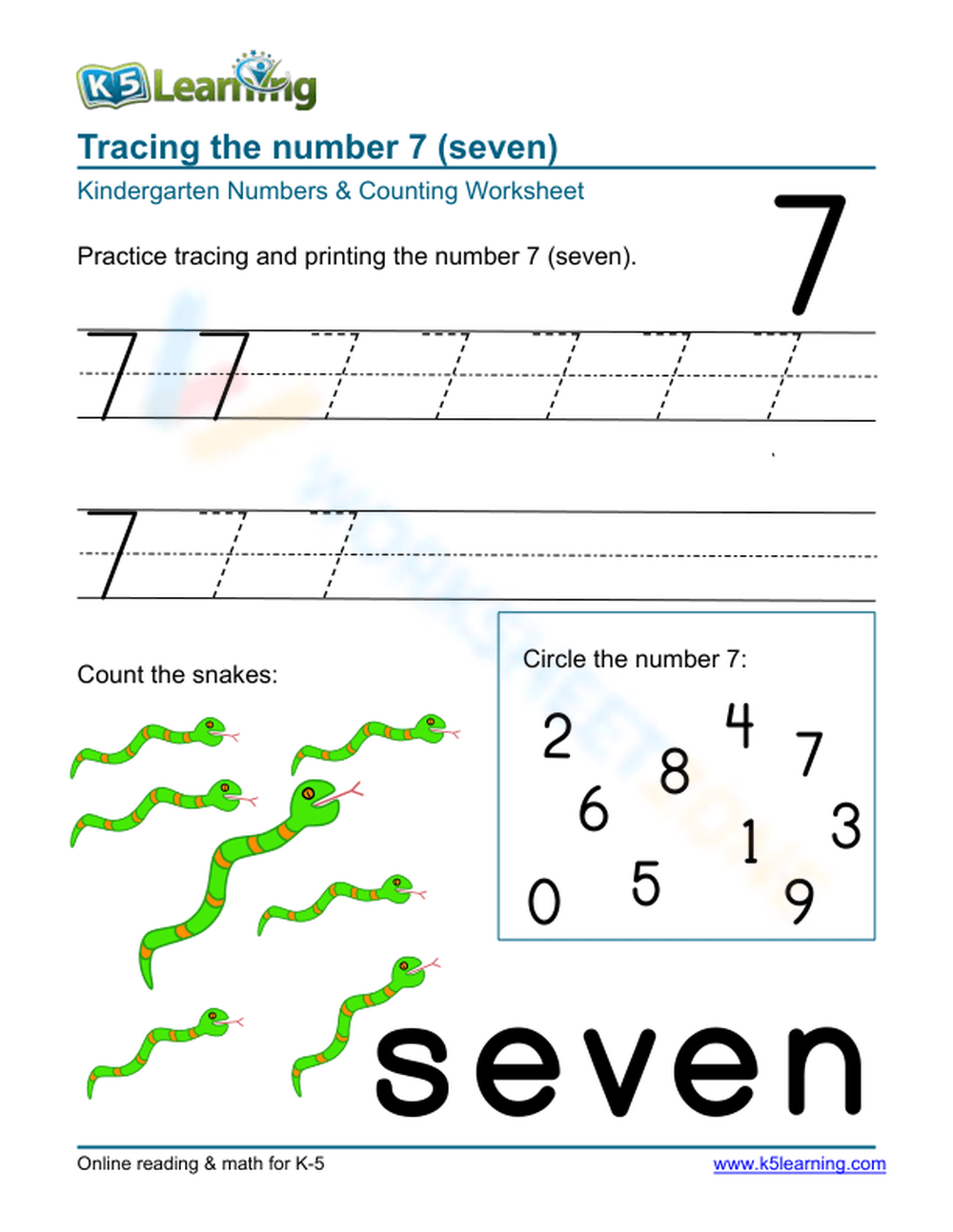 Tracing Numbers 1-10 With Cute Animals And Objects Worksheet