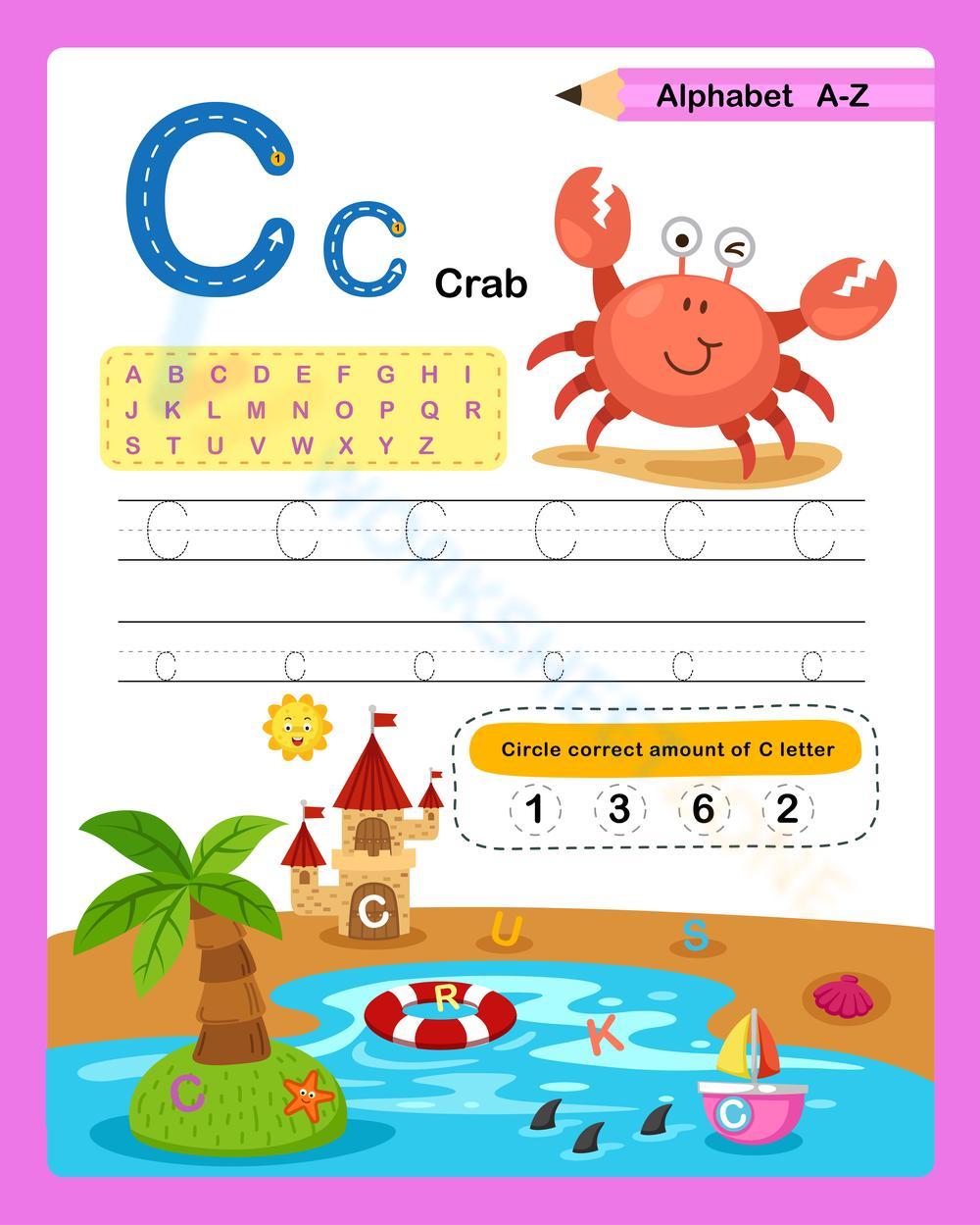 Alphabet C Worksheet