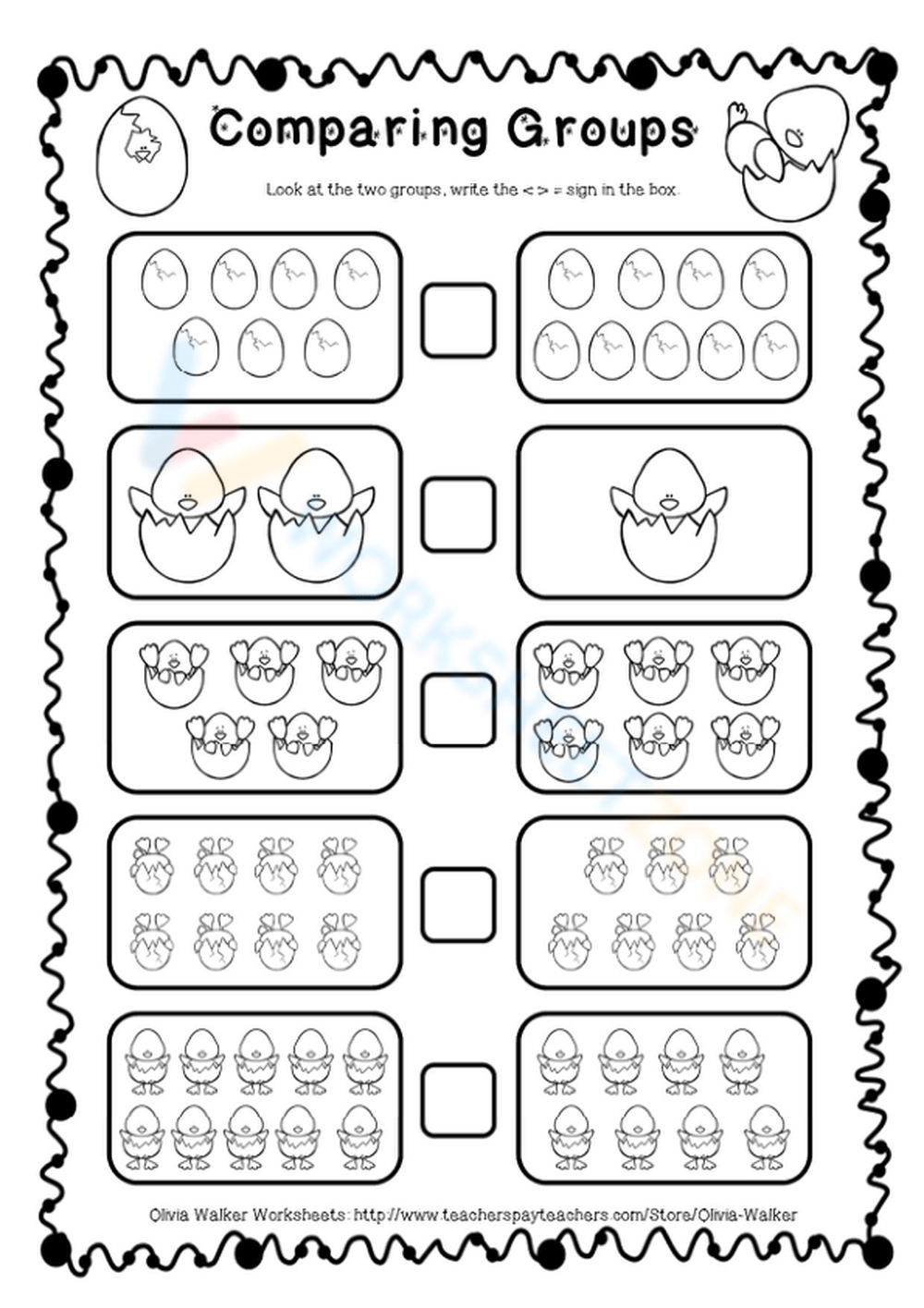 Comparing Groups 1 Worksheetzone