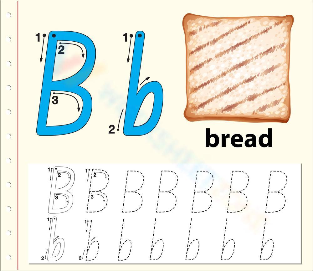 B Is For Bread Worksheet