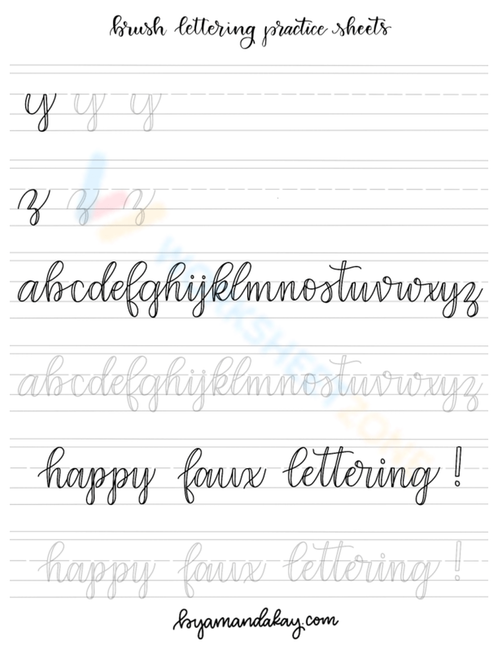 Blank Practice Sheet Worksheet