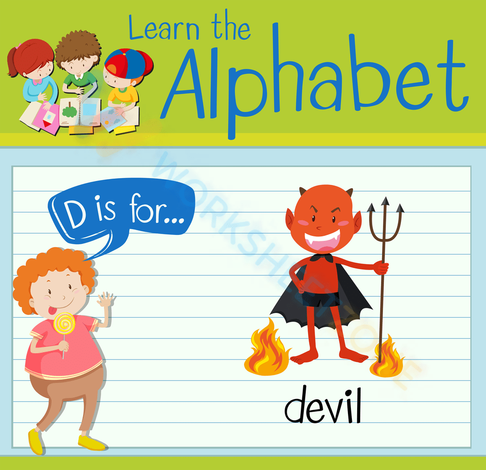 D Is For Devil Worksheet