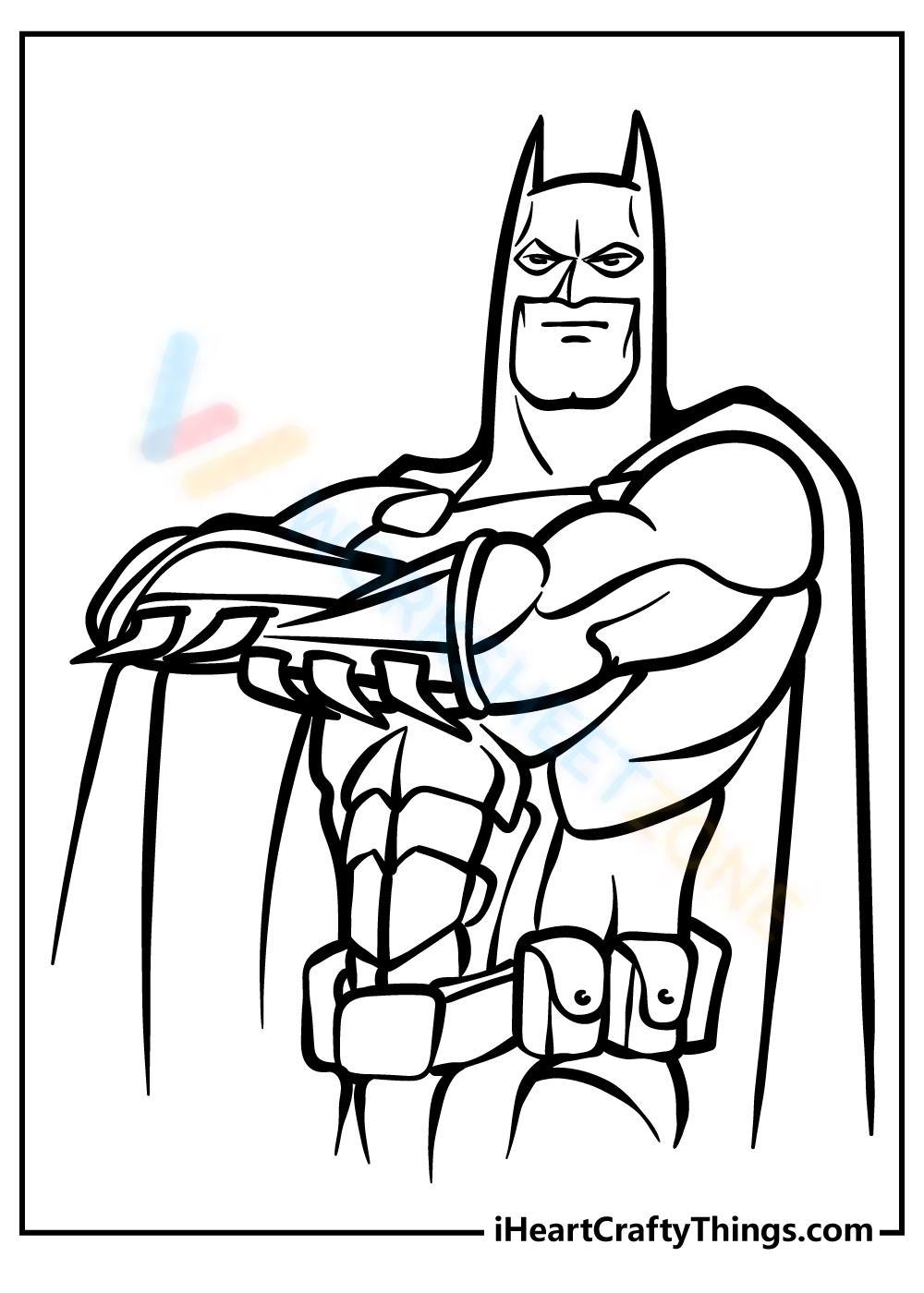 Brave Batman Worksheet