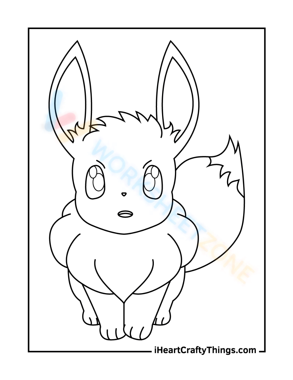 Eevee Worksheet