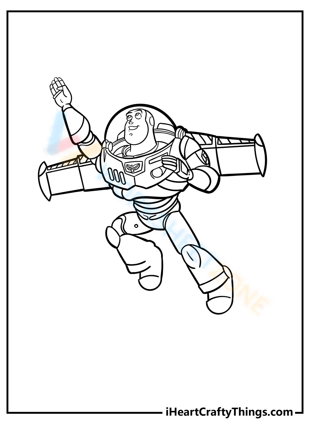 Buzz Lightyear Worksheet