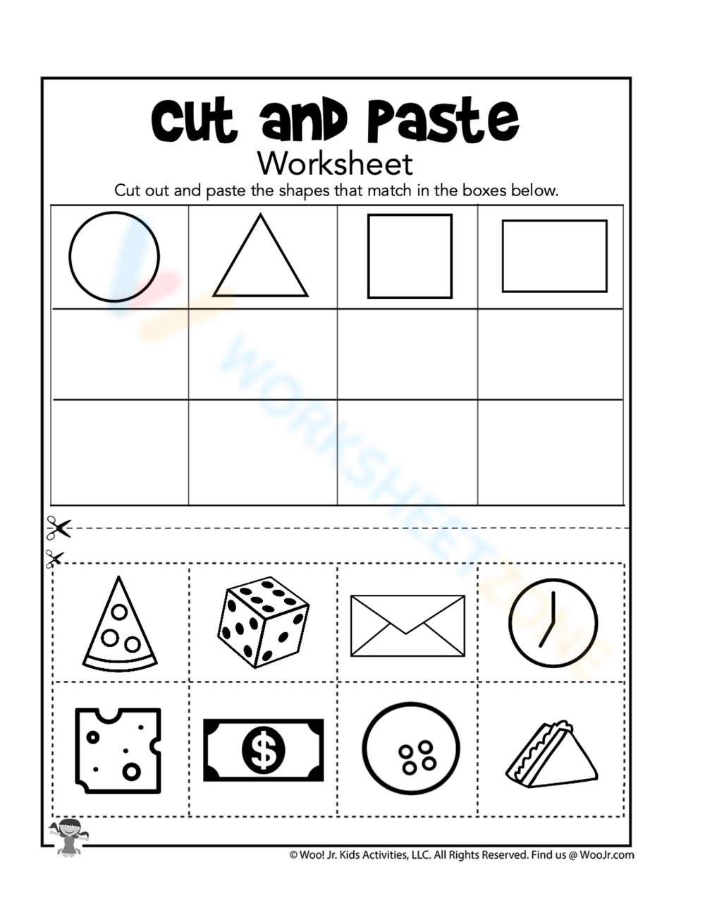 Free Printable Shape Sorting Worksheets - Printable Forms Free Online Free Printable Shape Sorting Worksheets - Printable Forms Free Online