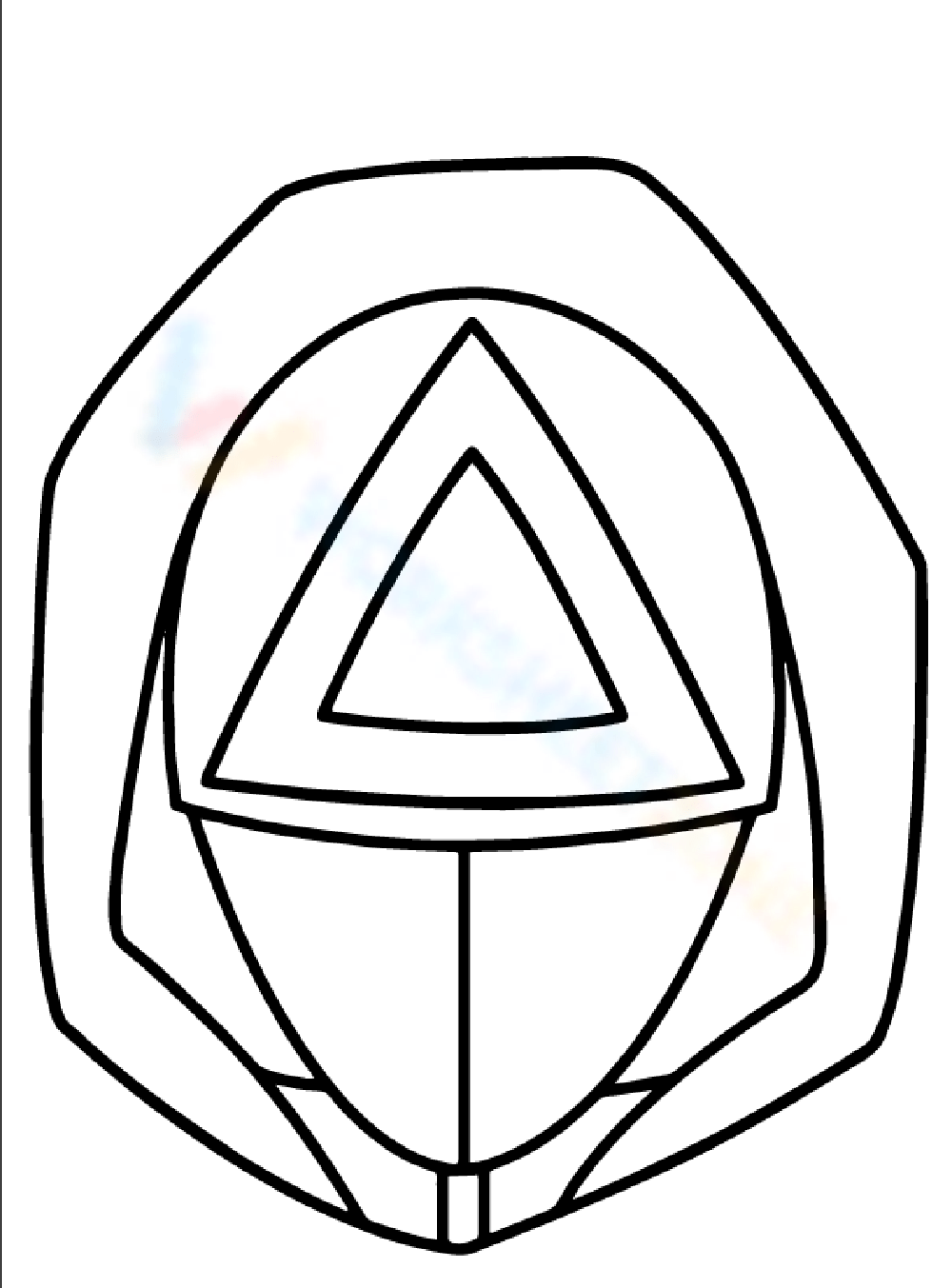 Triangle Mask Worksheet