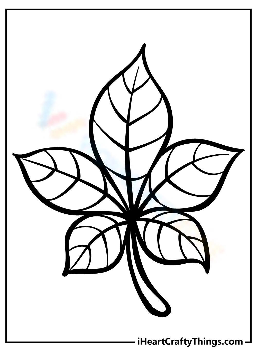 Five Section Leaf Worksheet