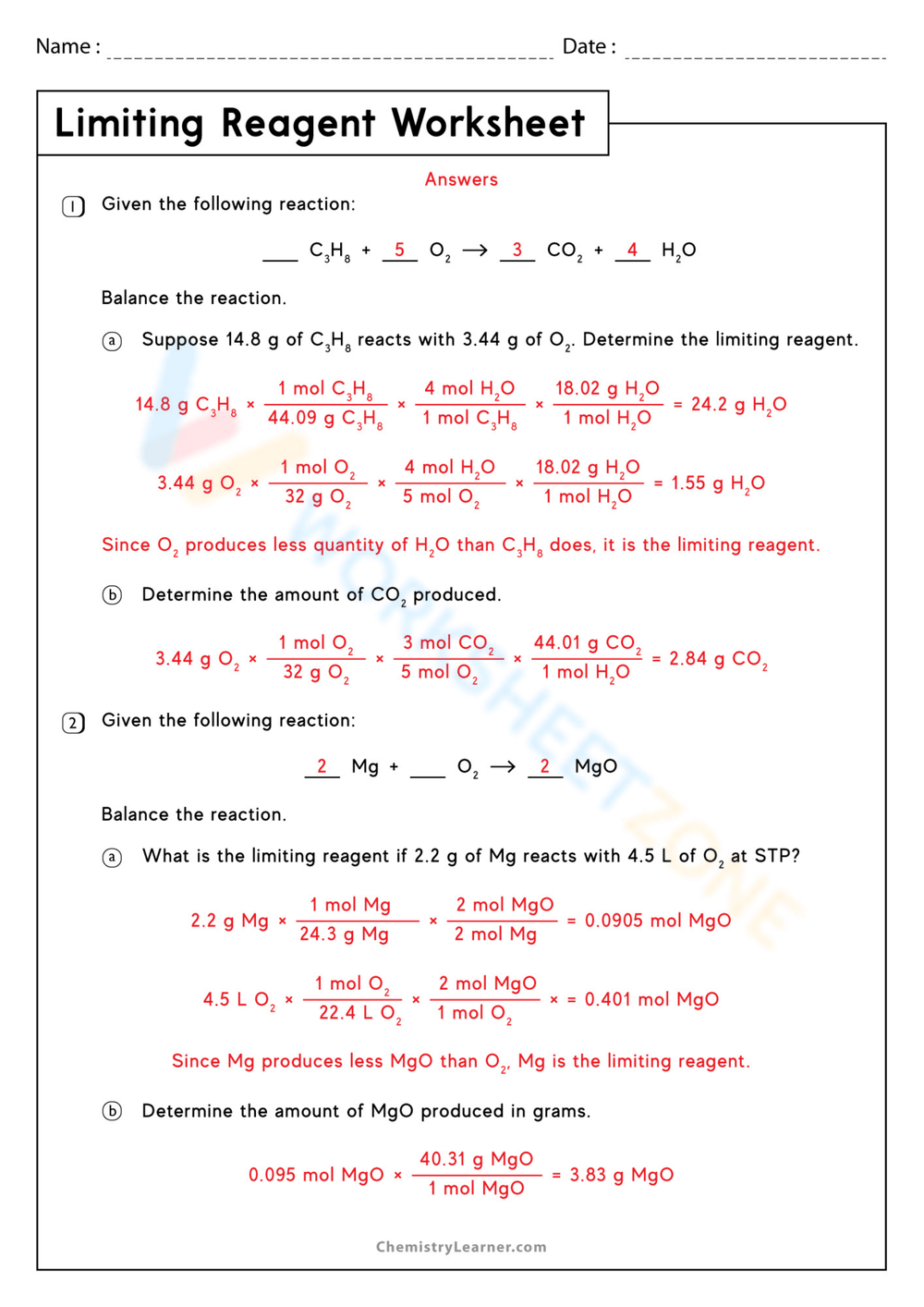 Mastering Stoichiometry: Constructing Equations and Limiting Reactants ... Mastering Stoichiometry: Constructing Equations and Limiting Reactants ...
