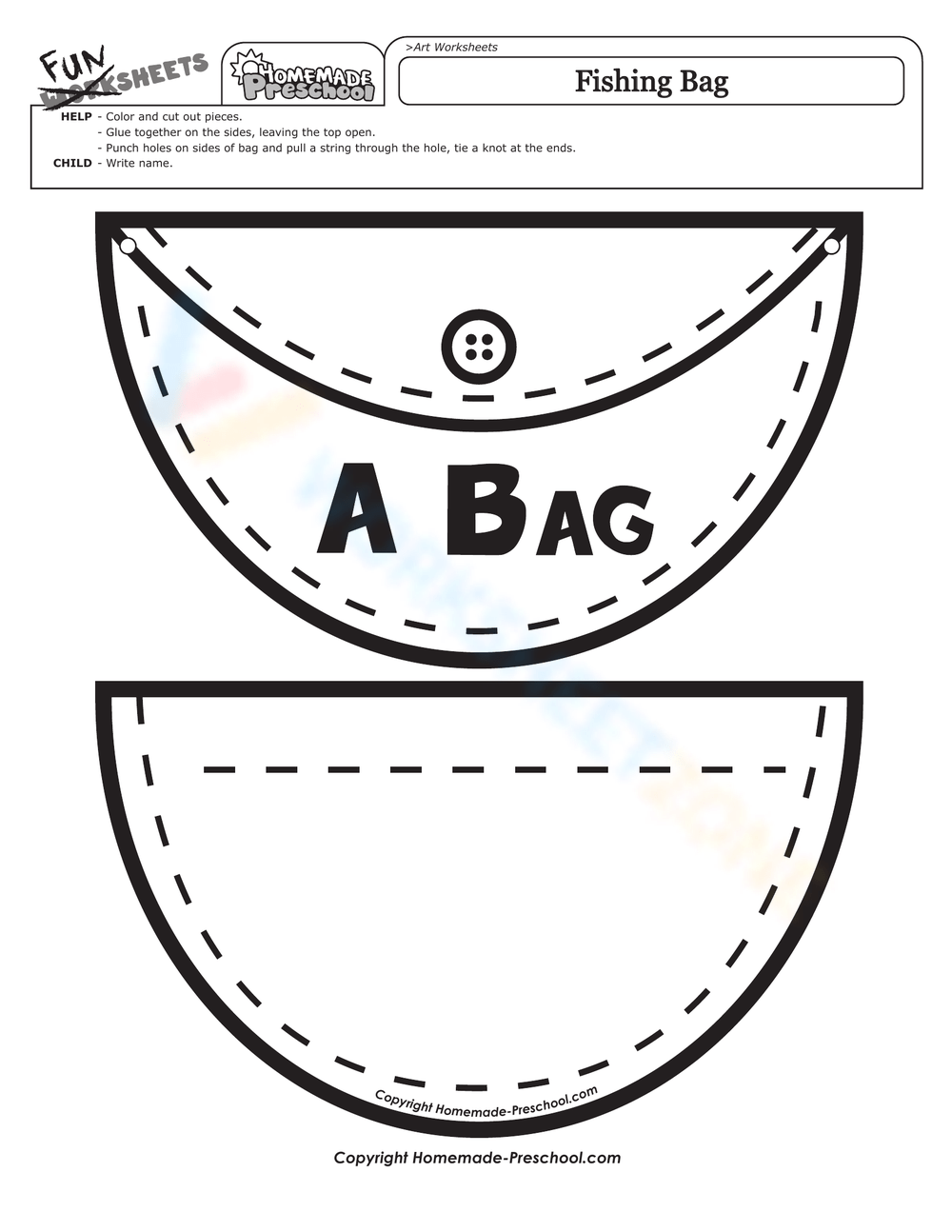 Bag Worksheet