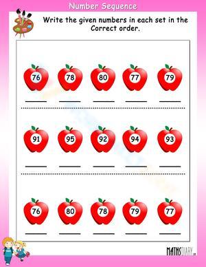 Free Printable & Interactive Sequence Numbers Worksheets