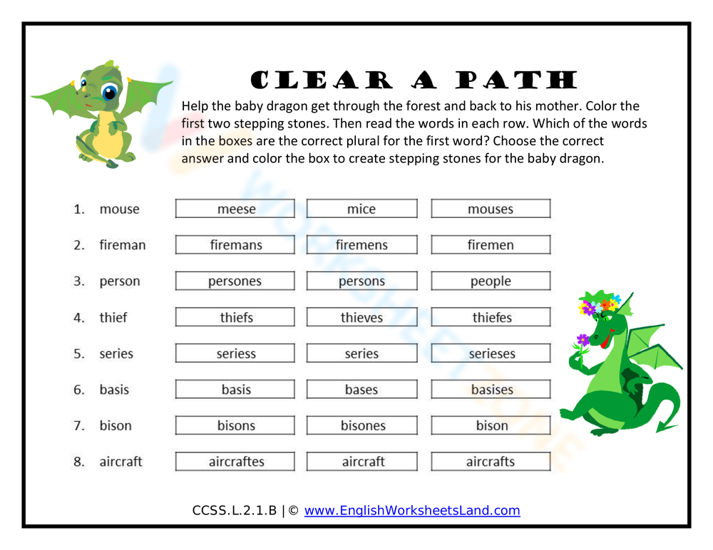 Clear A Path Worksheet