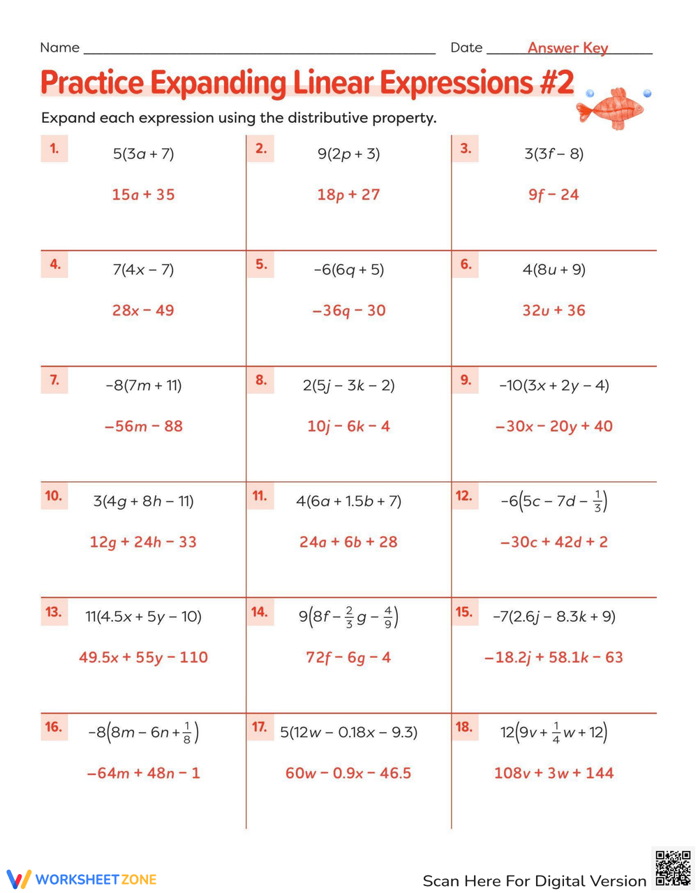 Expanding Equations Worksheet: Mastering Algebraic Expressions Expanding Equations Worksheet: Mastering Algebraic Expressions