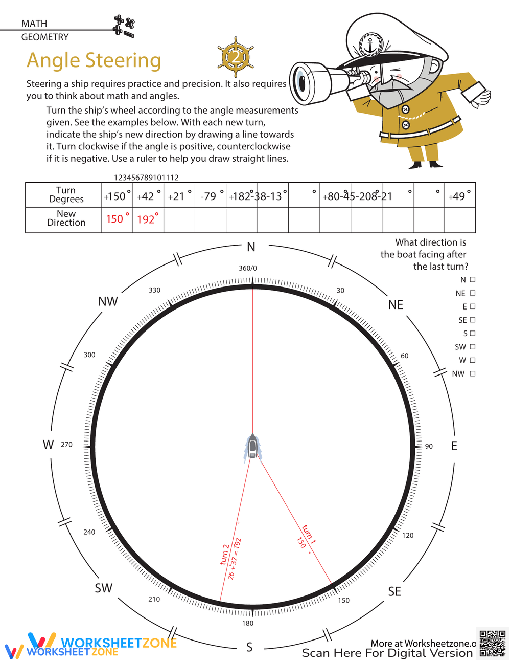 Angle Puzzle Worksheet
