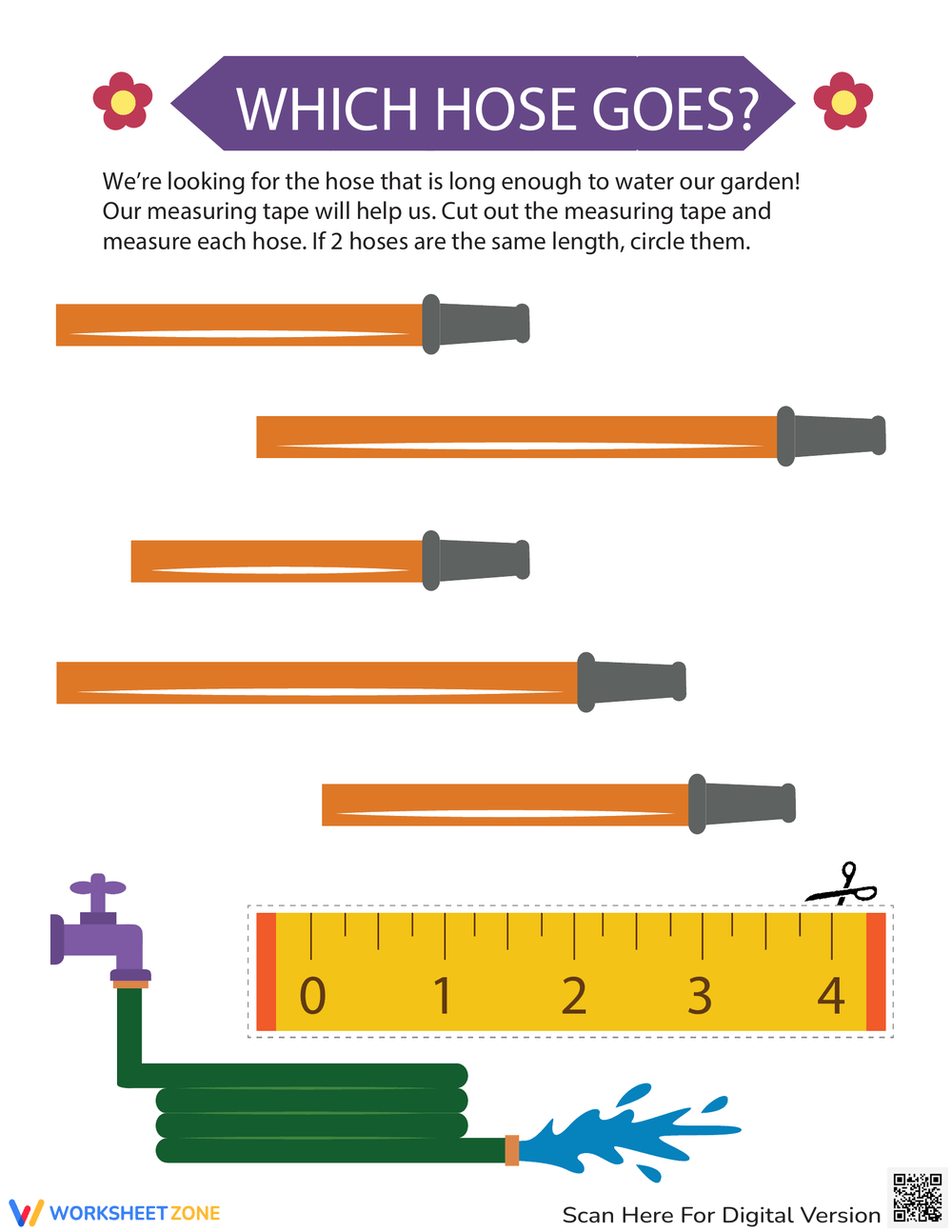 Practice Measuring Worksheet