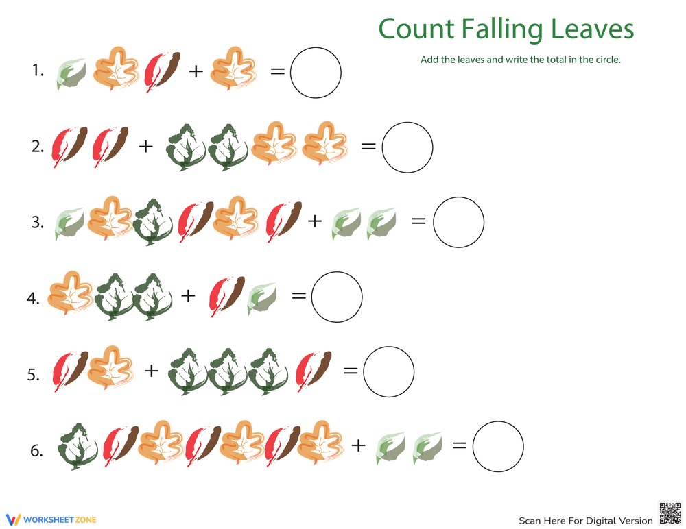 Practice Writing Numbers: 1-5 Worksheet