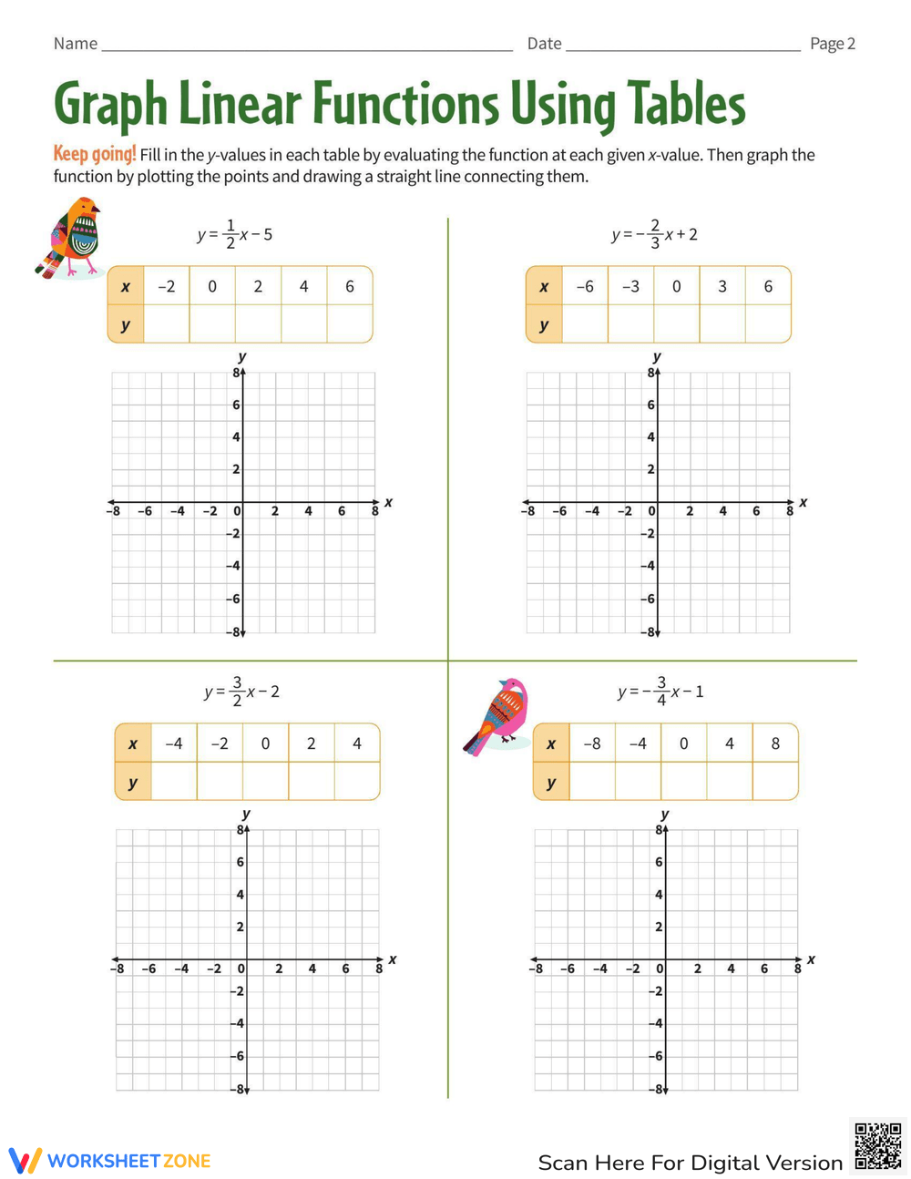 Mastering Simple Linear Equations: A Comprehensive Worksheet Test