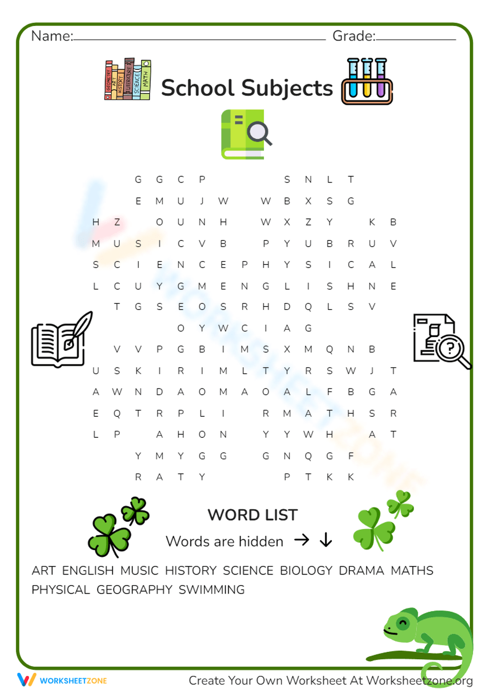 Free Worksheet Maker - Create PDF and Interactive Worksheet Online