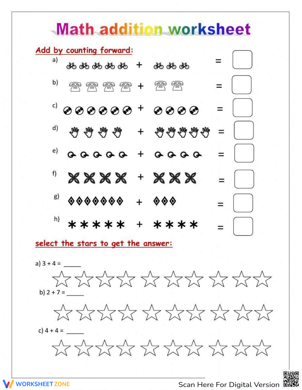 Count And Sum Worksheet