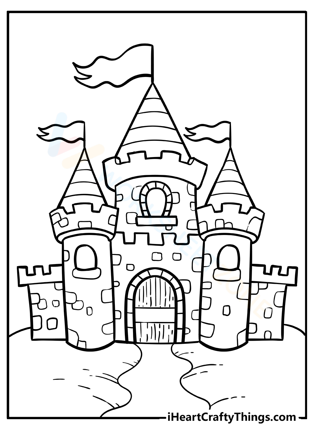 Cool castle | Worksheet Zone