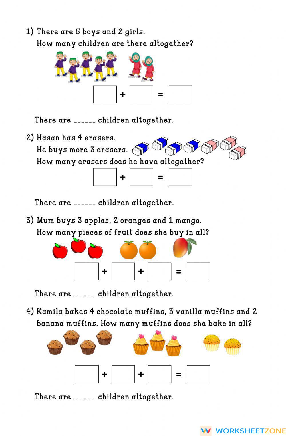 Mathematics Page 3 | Worksheet Zone