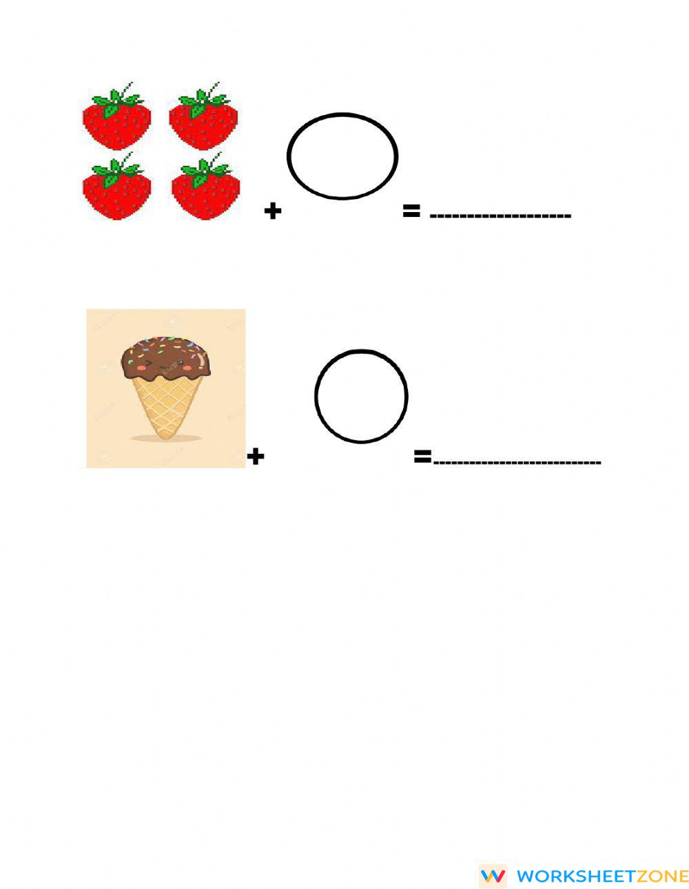 Adding zero to a number | Worksheet Zone