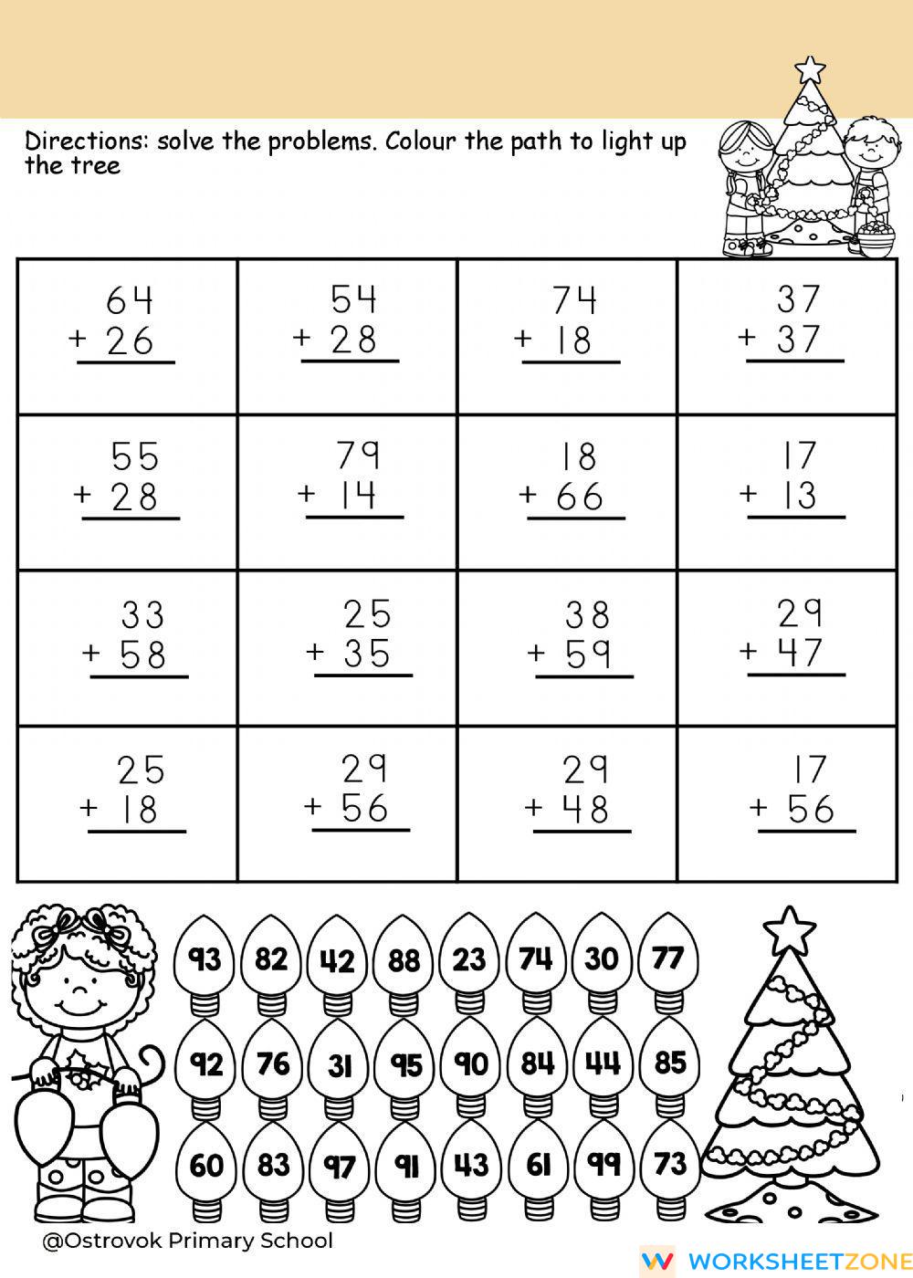 Grade2-maths-lesson26a | Worksheet Zone