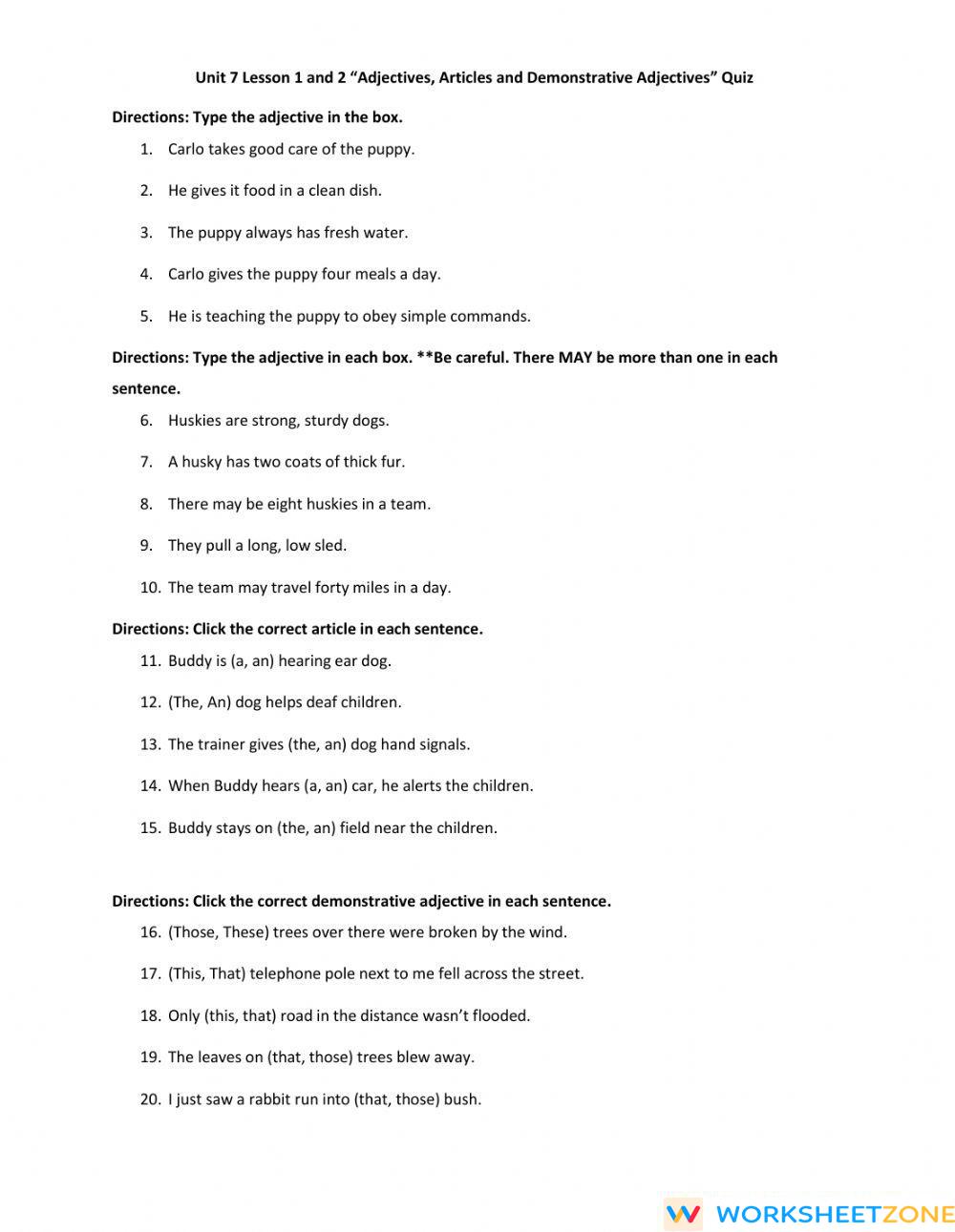 Unit 7 Lesson 1 And 2 Quiz Worksheet Zone unit-7-lesson-1-and-2-quiz-worksheet-zone