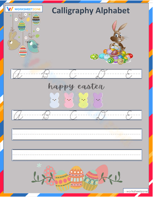 Free Calligraphy Handwriting Practice Sheets For All Ages