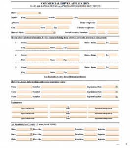 Ready-To-Use Truck Driver Application Templates