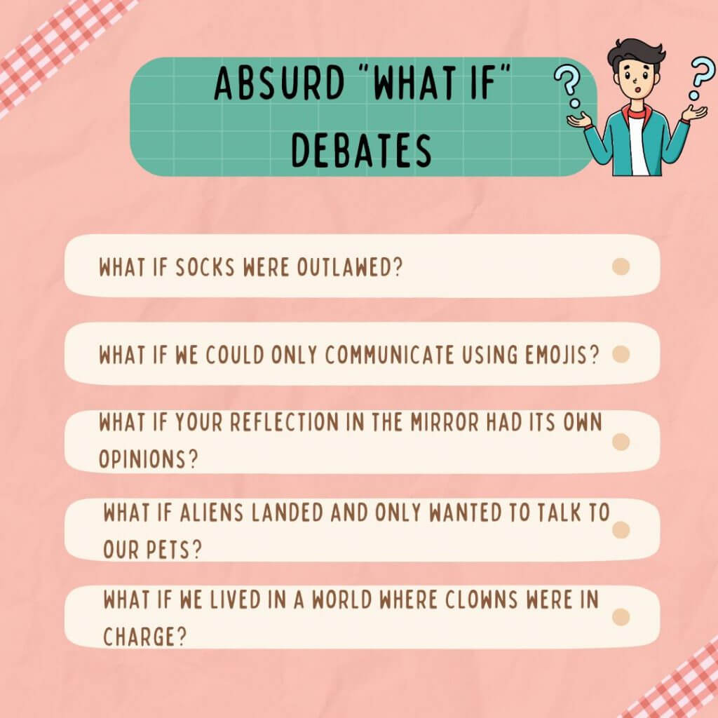 Funny Debate Topics That Will Make Everyone Laugh