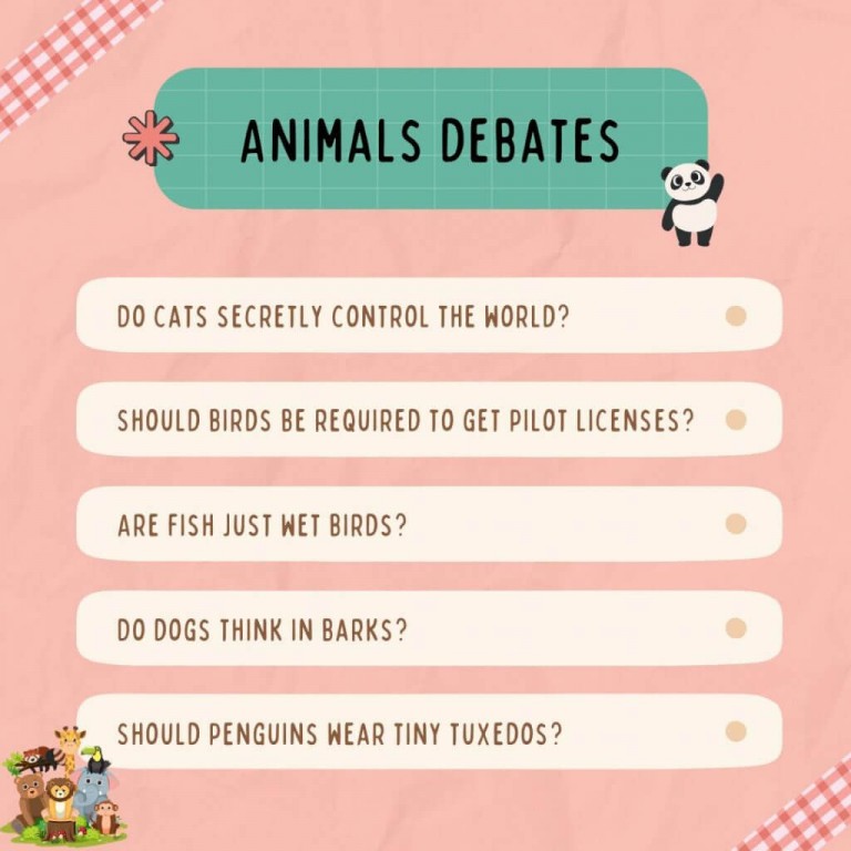 Funny Debate Topics That Will Make Everyone Laugh
